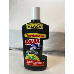 Turtle Wax | Other | Turtle Wax Color Cure Car Polish Black 6oz Hides ...